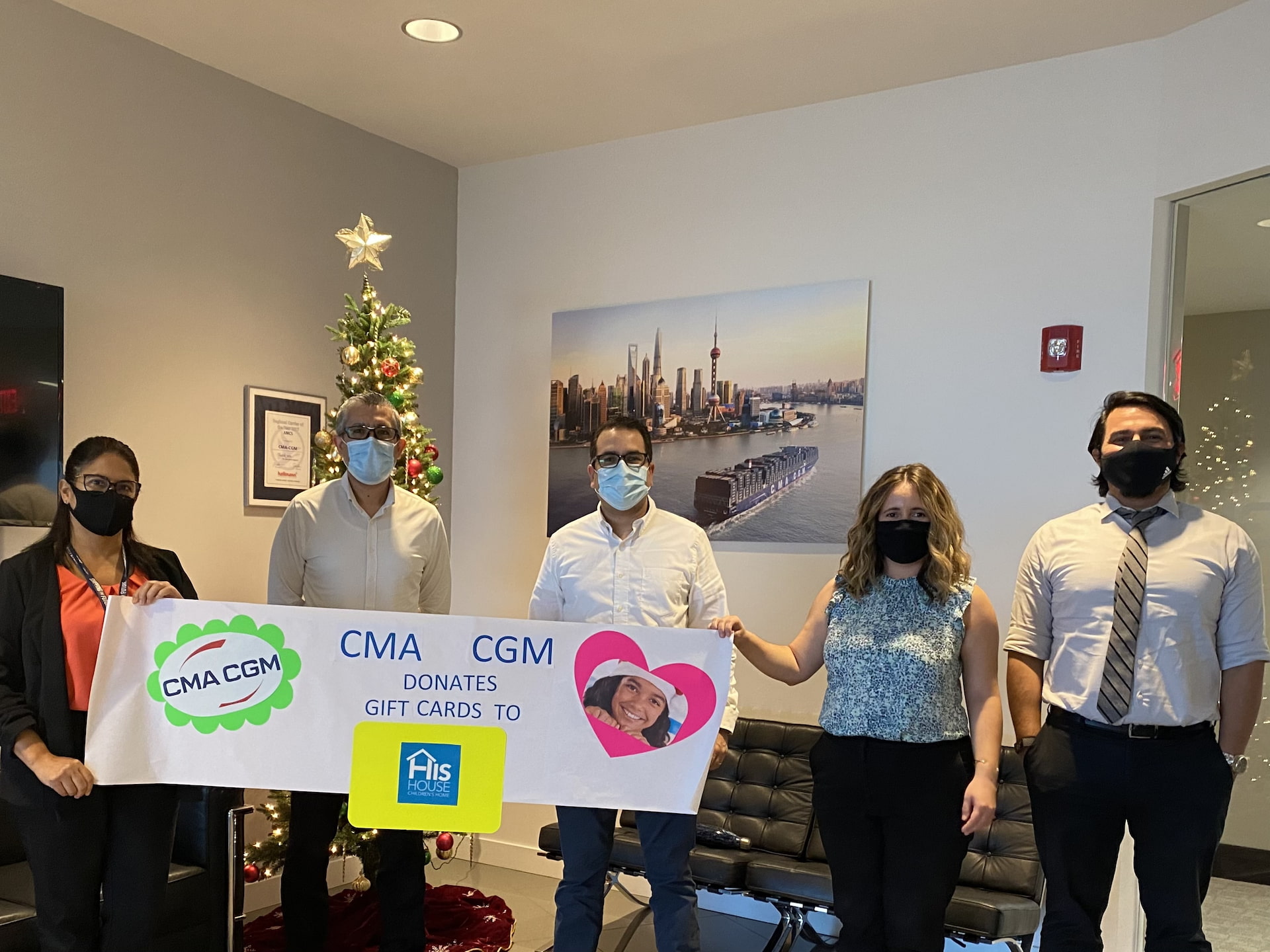 A worldwide solidarity-infused holiday season with the CMA CGM Foundation