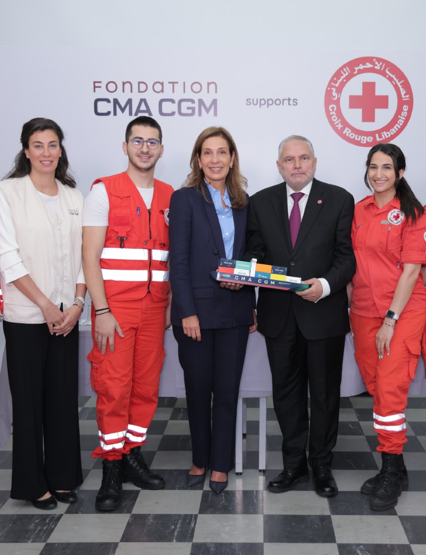La Fondation CMA CGM et la Croix-Rouge libanaise s’engagent pour le ...