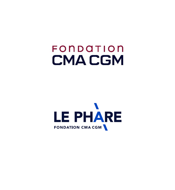 fondation cma cgm x le phare logos
